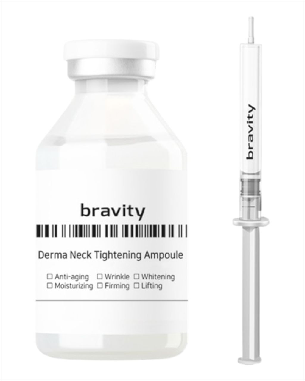 Омолоджуюча сироватка для шиї та декольте Bravity Derma Tightening Neck ...